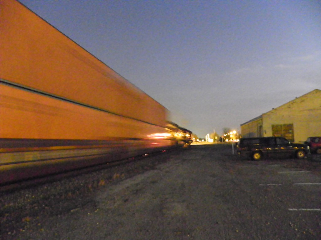 Southbound Stack Train